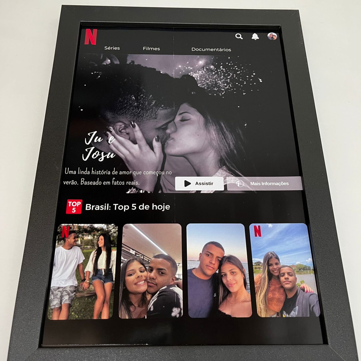 Quadro Netflix – Memórias Criativas